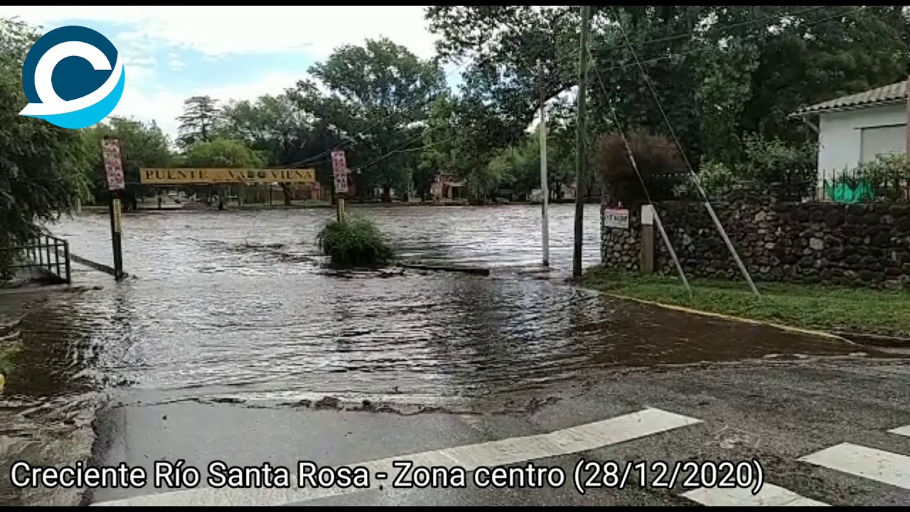 Creciente Río Santa Rosa - 28 de diciembre 2020 - YouTube