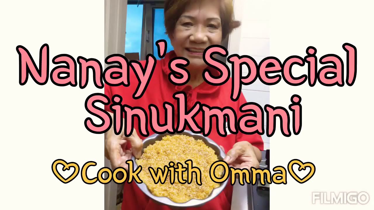 How to cook Sinukmani (Nanay's simple recipe) - YouTube
