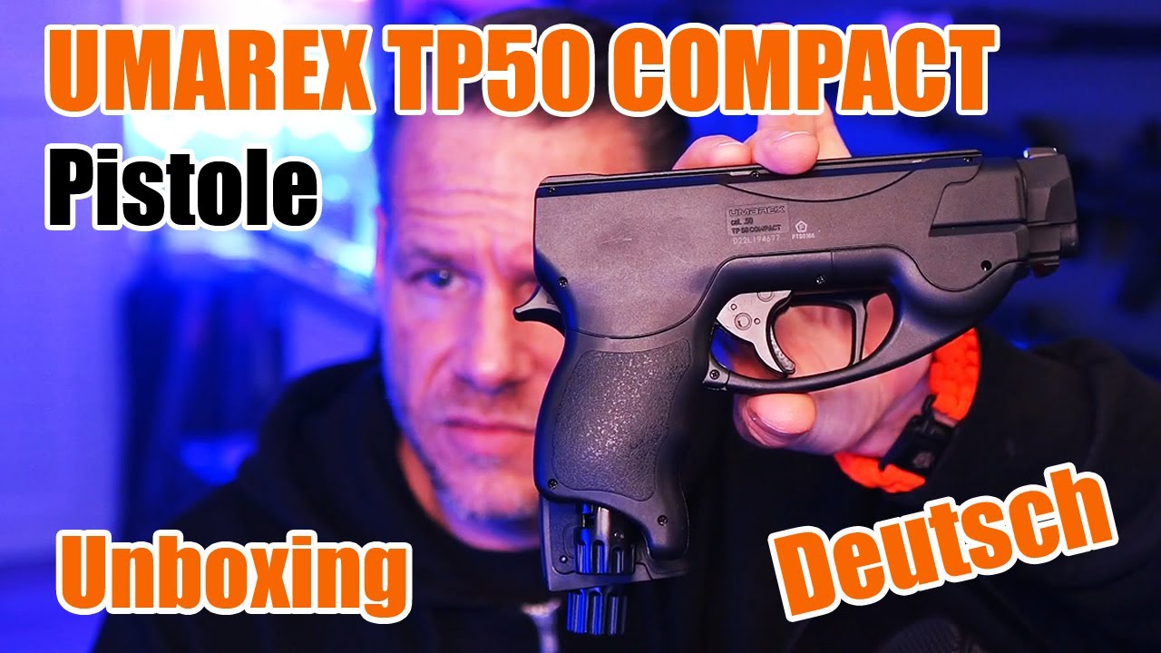 UMAREX TP50 Compact Tactical Pistole Unboxing Preview DEUTSCH - YouTube