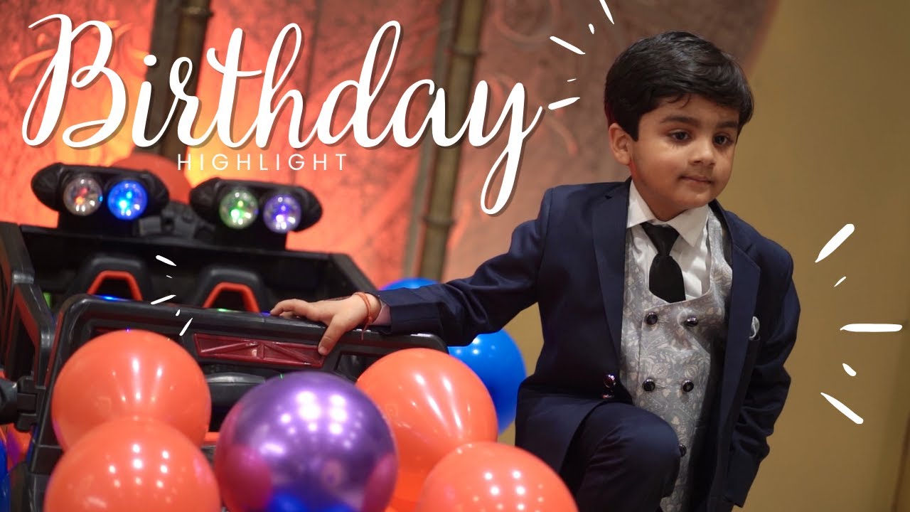 Nivaan II Birthday Celebration II Cinematic Video II Suyash Rastogi ...