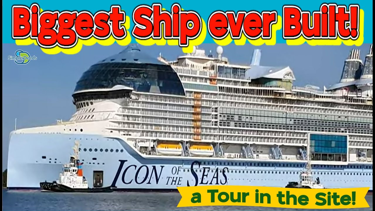 BIGGEST SHIP EVER BUILT TO DATE! LOOK THE NEWEST VIDEO AND PHOTO UPDATE ...