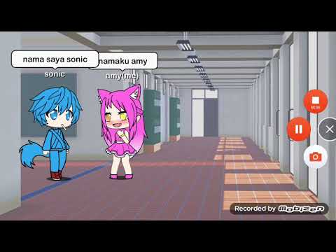Amy sonic gacha life - YouTube