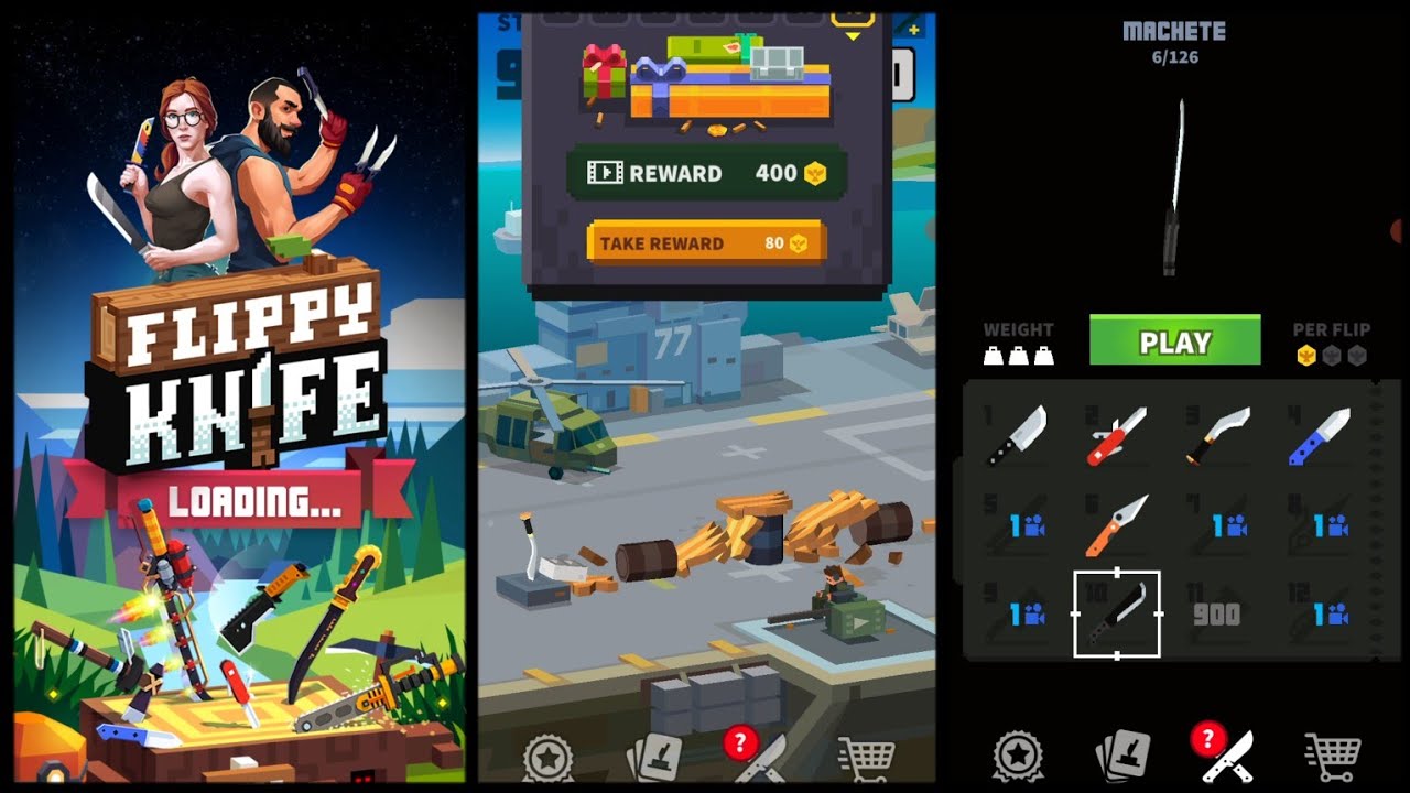 Flippy Knife Throwing Master | Hit The Target | Gameplay Walkthrough (iOS Android) #viral #games ...