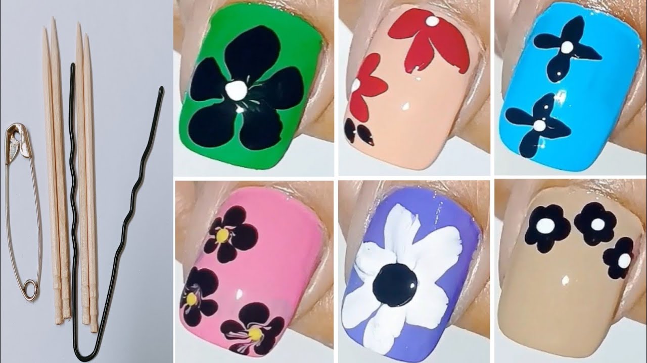 Top 10 nail art design for beginners 💅 || easy nail art tutorial - YouTube
