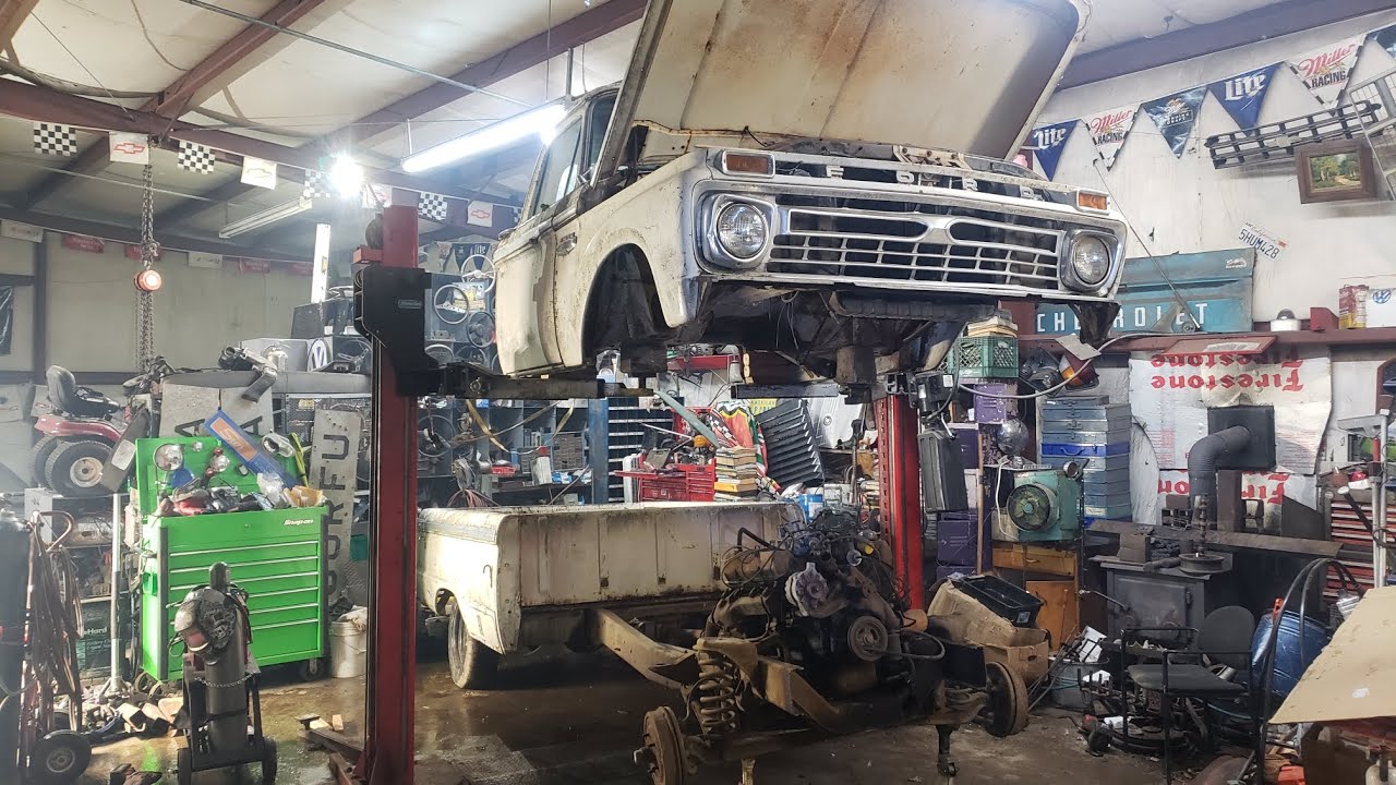1966 Ford Ranger F100 2wd - Cummins 12V Swap Coming Tomorrow - Rust ...