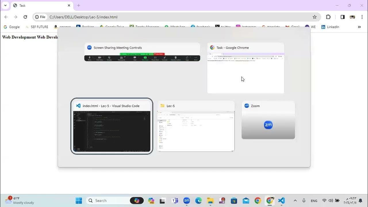 html and css lect5 - YouTube