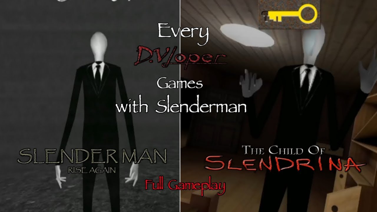 Every DVloper Games with Slenderman (Full Gameplay) - YouTube