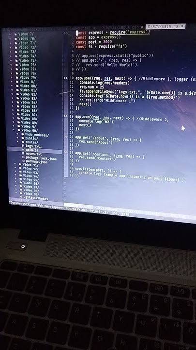 my vim setup #shorts #programming #tech #engineering #coding #laptop - YouTube