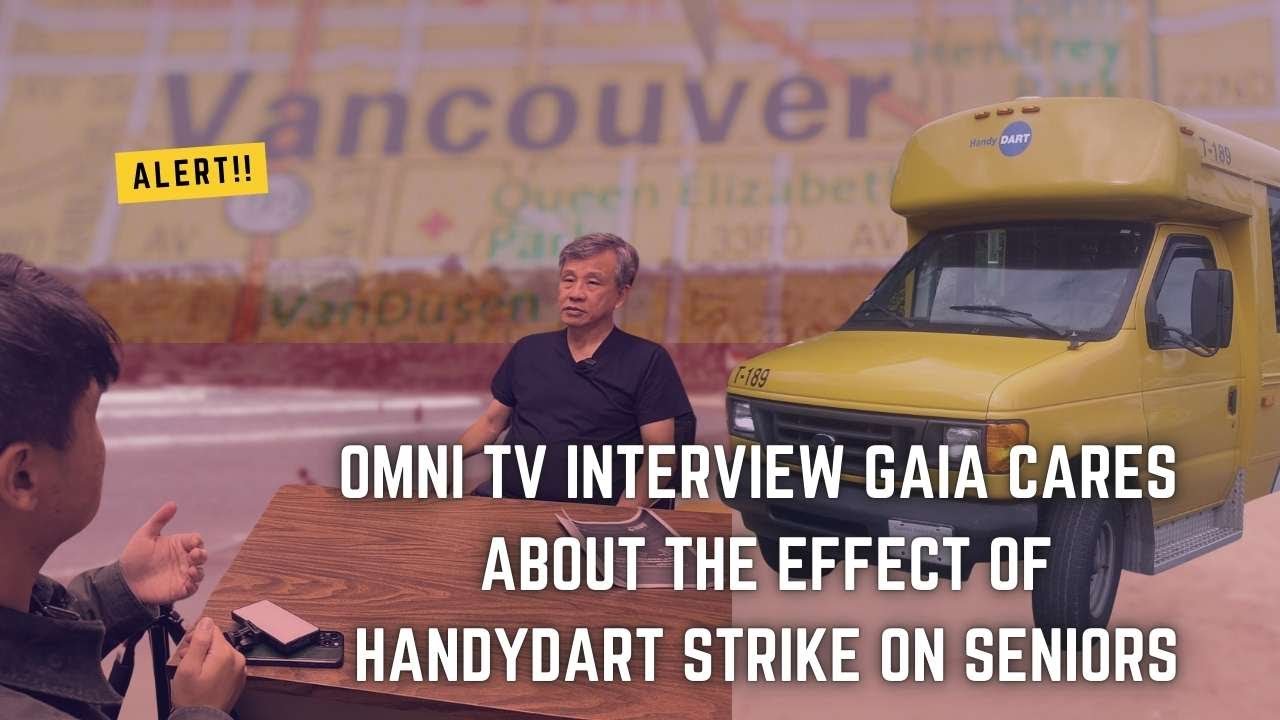 News Coverage By Omni about the strike effect of HandyDART - YouTube