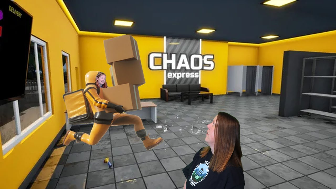 Smith Outpost gameplay of Chaos Express Delivery Simulator - YouTube