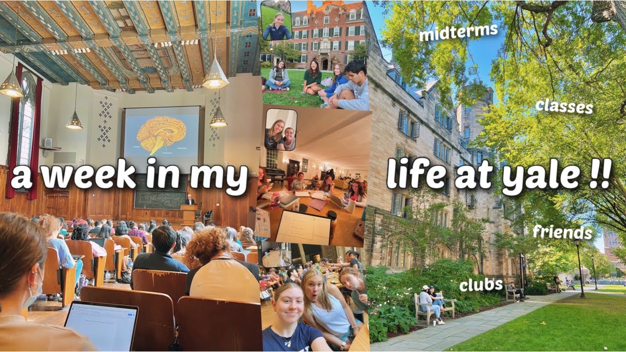 a busy week in my life at yale! | classes, midterms, college life ...