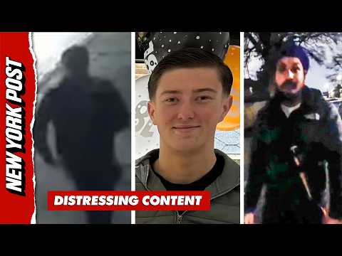 Student Henry Nowak's Final Moments Revealed in New CCTV Before Being Stabbed to Death