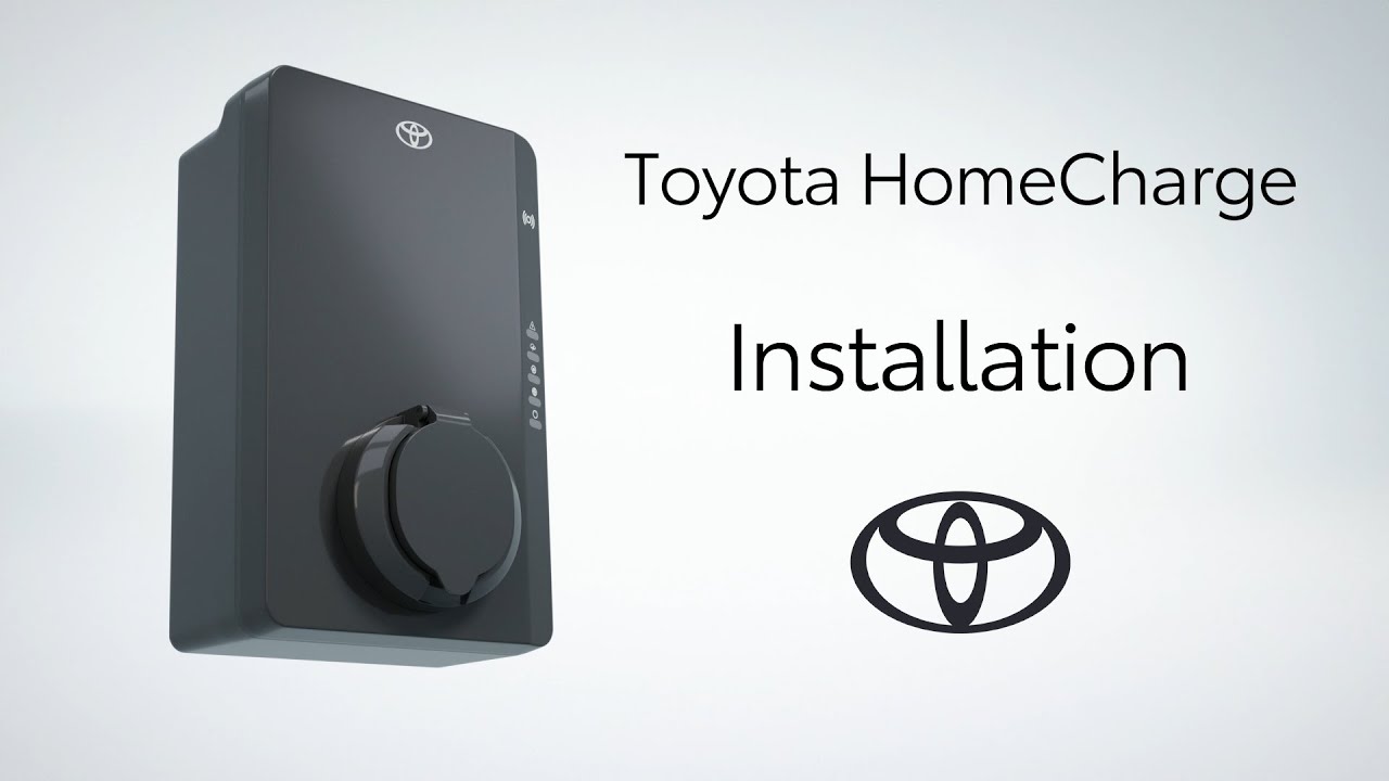 Toyota HomeCharge : Installation - YouTube