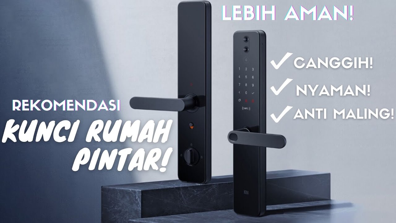 5 REKOMENDASI SMART DOOR LOCK terbaik di 2025 !! Awet,Aman Dan Anti ...