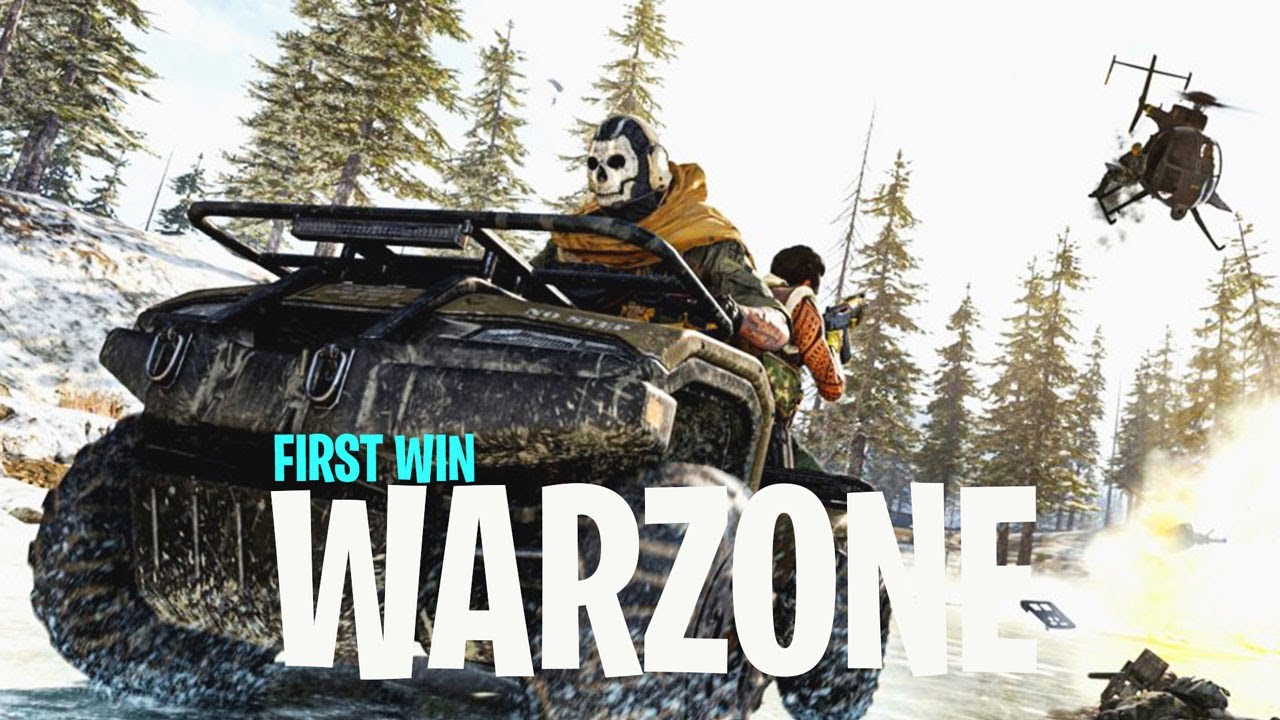 First WARZONE Win - YouTube