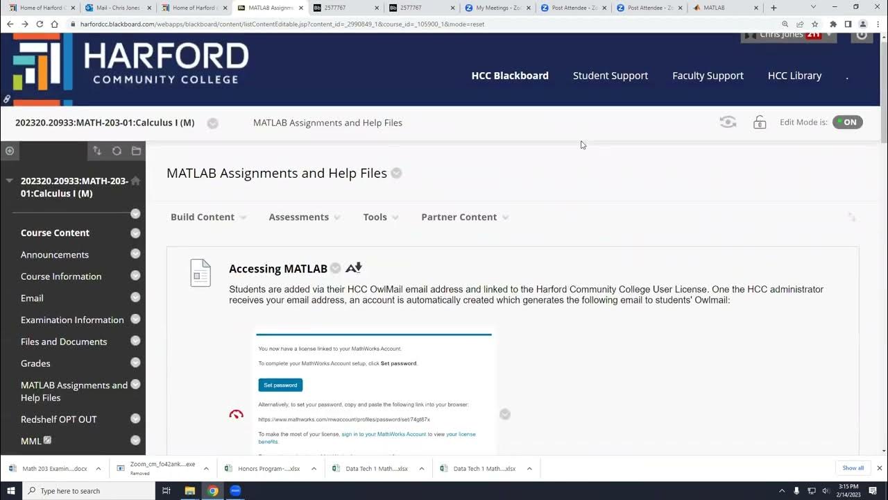Math 203 MATLAB 1 Video - YouTube