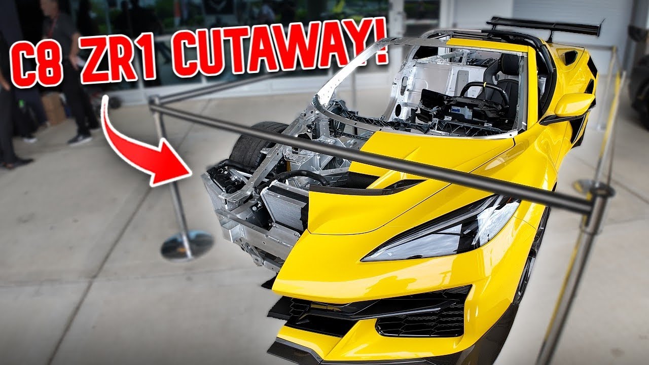 Corvette C8 ZR1 Cutaway!!! - YouTube