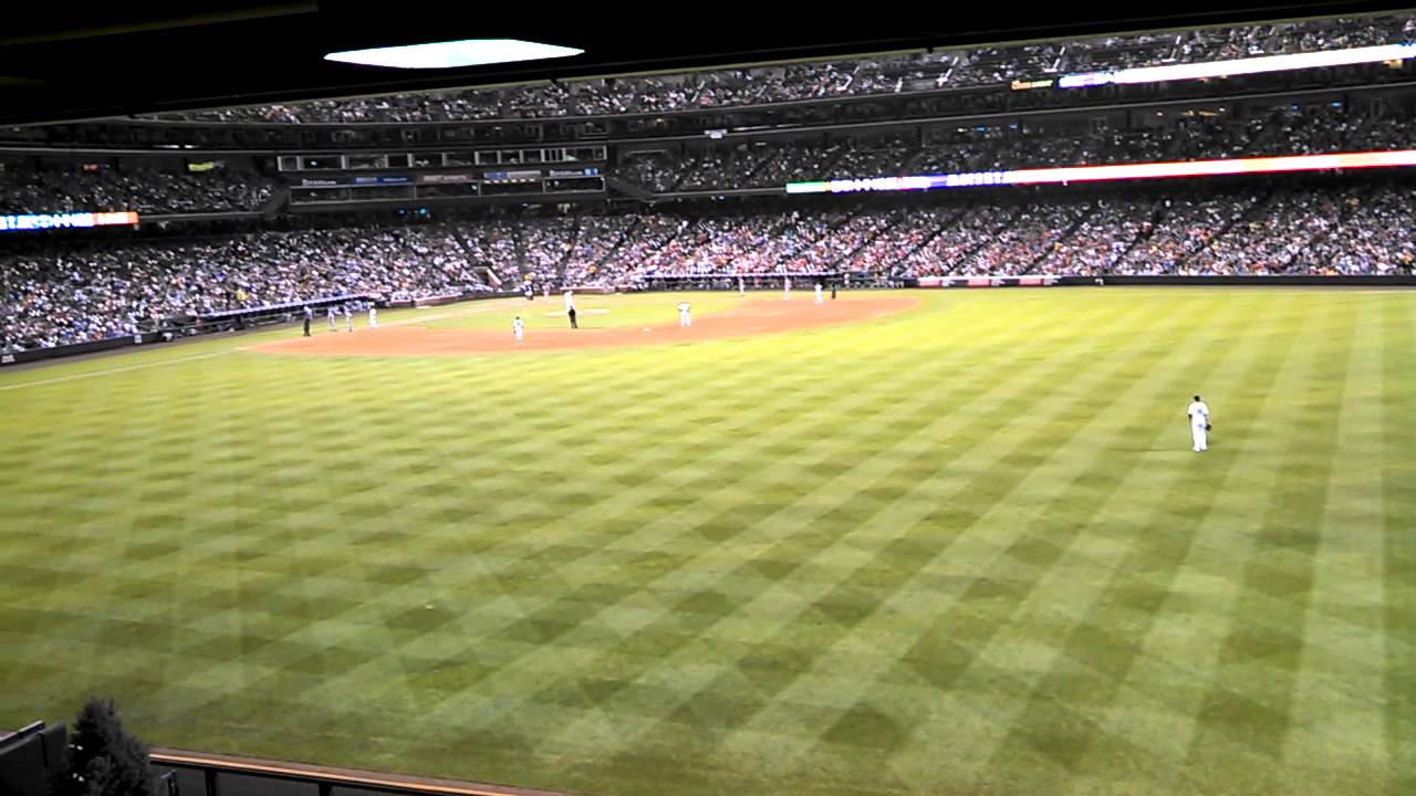 Visiting Bullpen at Coors Field - YouTube