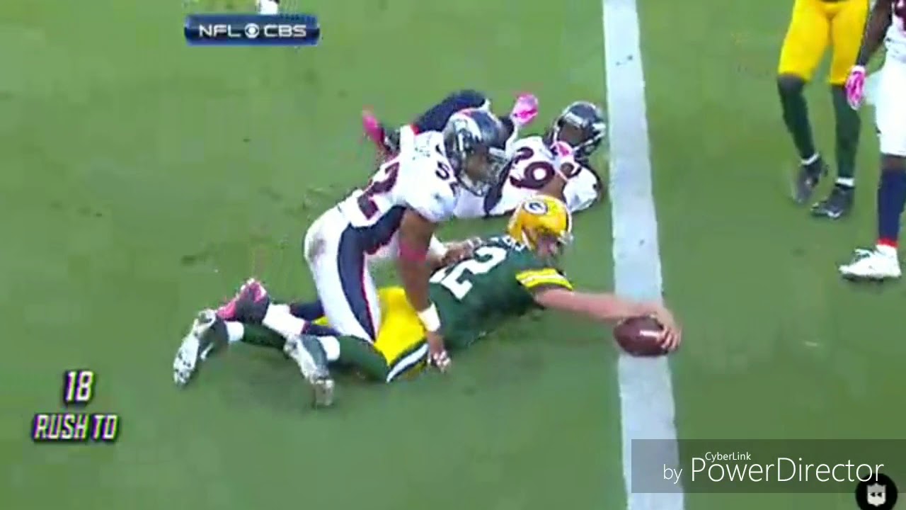 Aaron Rodgers Running Touchdown