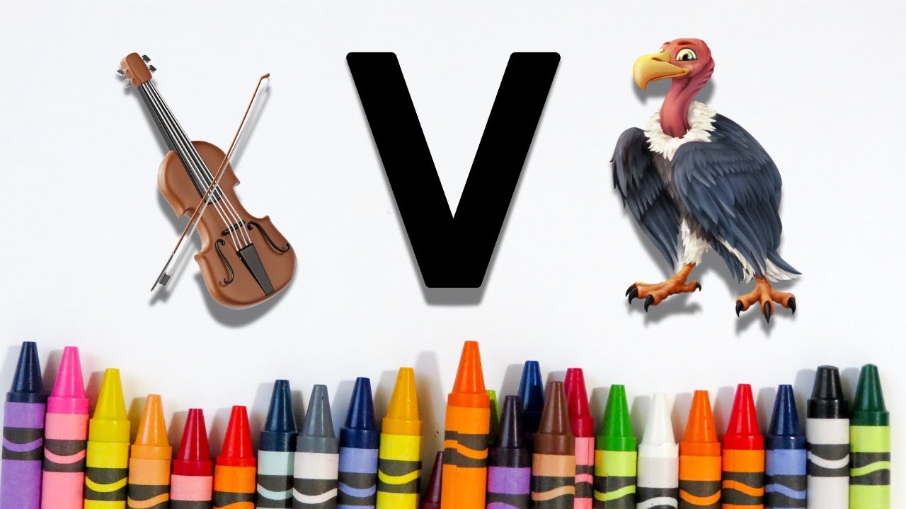 Letter V | Learn and Sing with Letter V | Letter V Song | Learn the ...