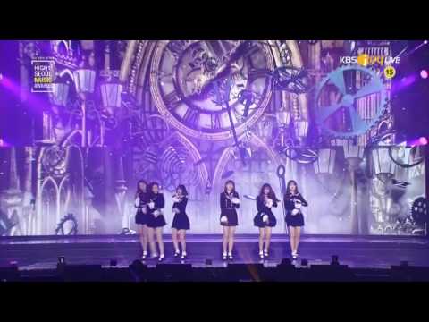 170119 - GFriend _ 시간을 달려서(ROUGH) 너 그리고 나(NAVILLERA) @ Seoul Music Awards