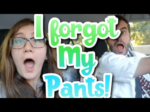 I Forgot To Bring My Pants To School... Wednesday vlog - YouTube