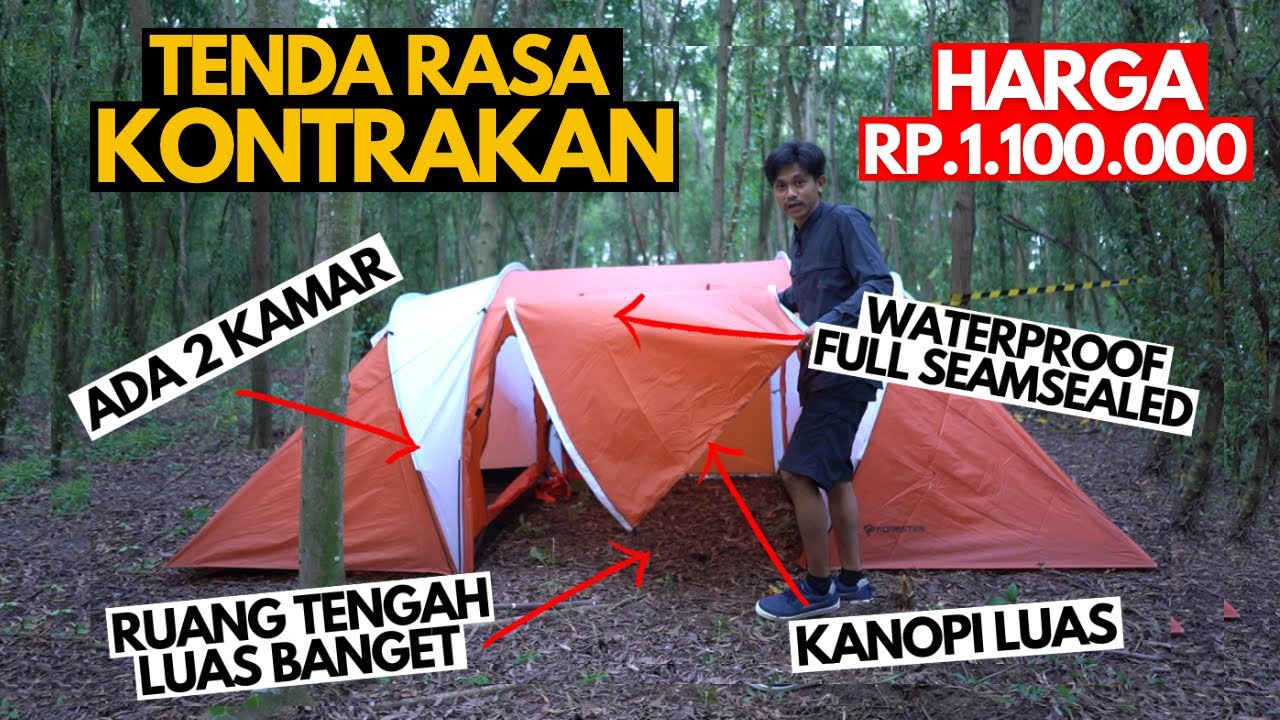 REVIEW TENDA FORESTER ZETA | TENDA CAMPING MURAH TERBAIK - YouTube