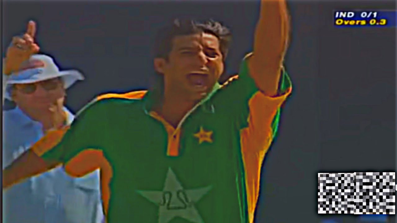 Wasim Akram Fiery First Over Against India 🥶 - YouTube