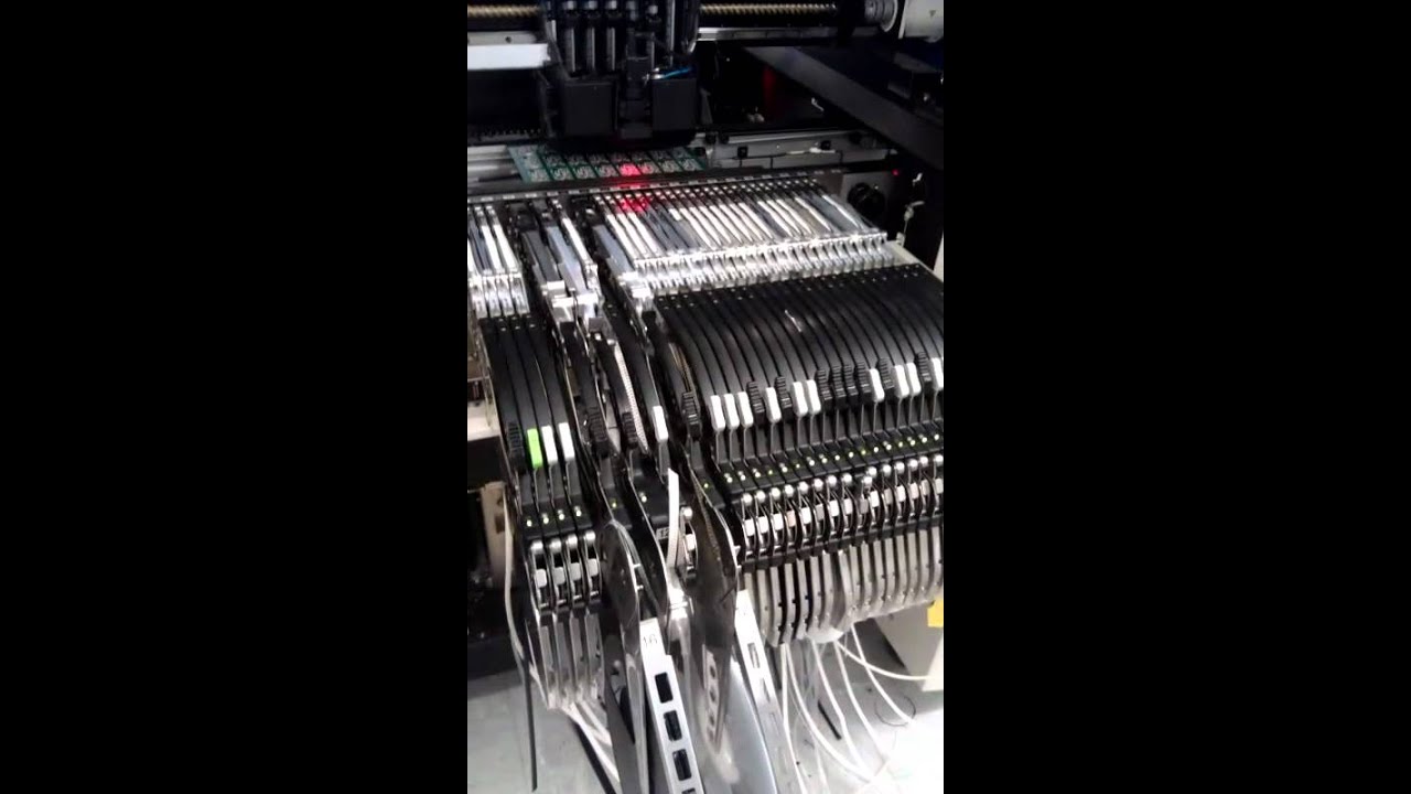 Samsung SM320 Pick & Place Machine in Production from Elite 7 ...
