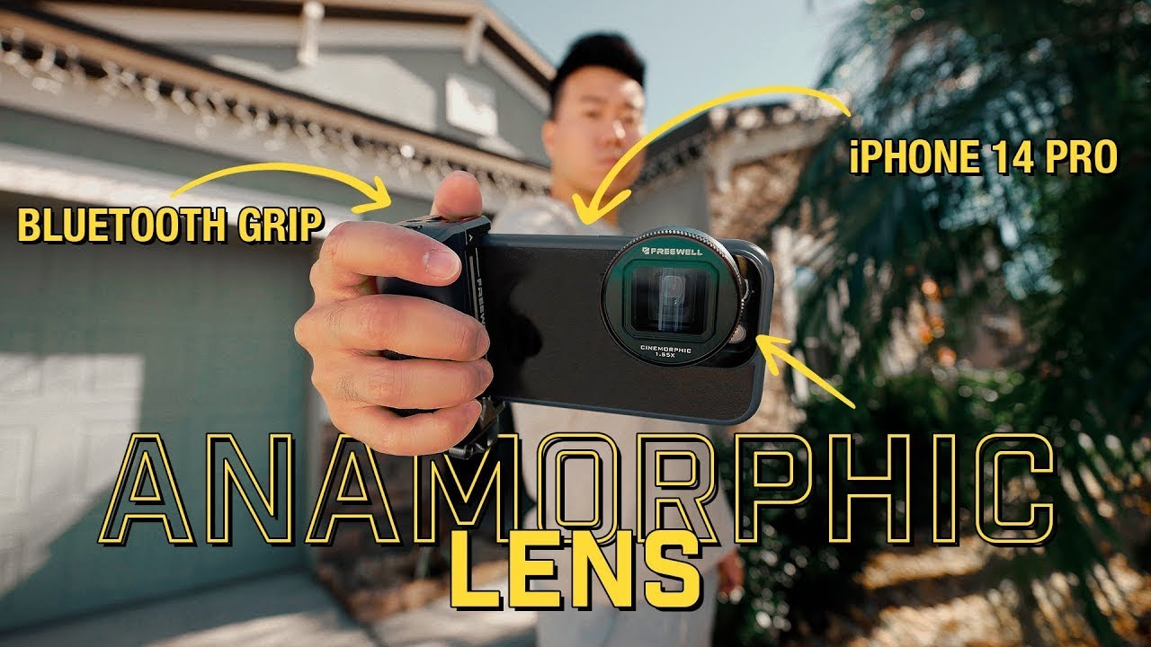 Turn your iPhone into an Anamorphic Camera - YouTube