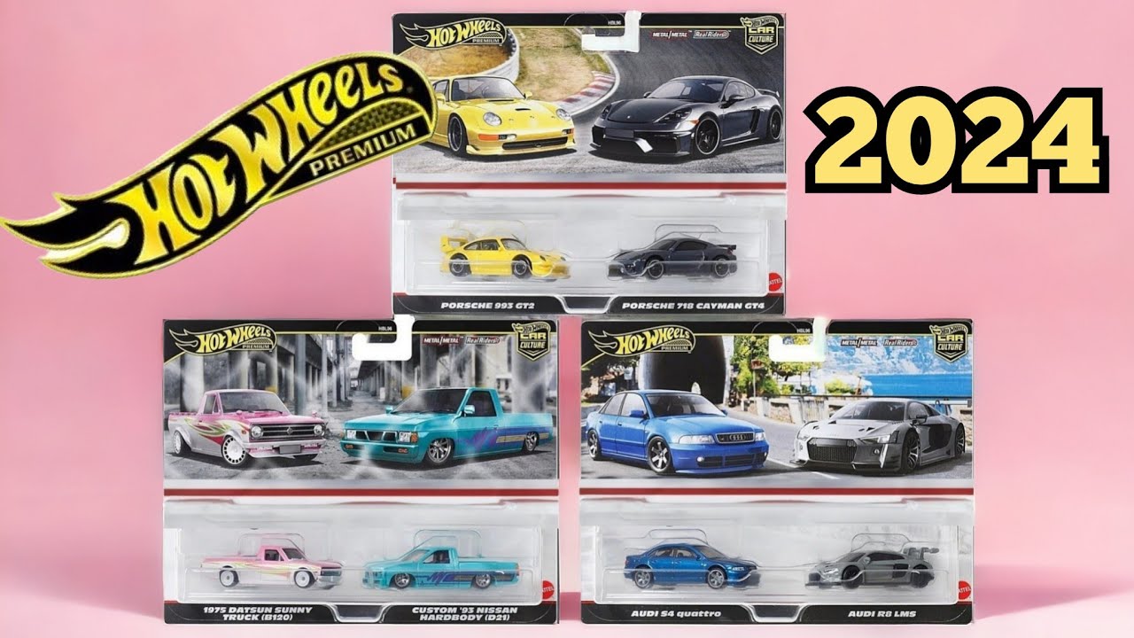 Hot Wheels 2024 Premium Two Pack Mix 4 - YouTube