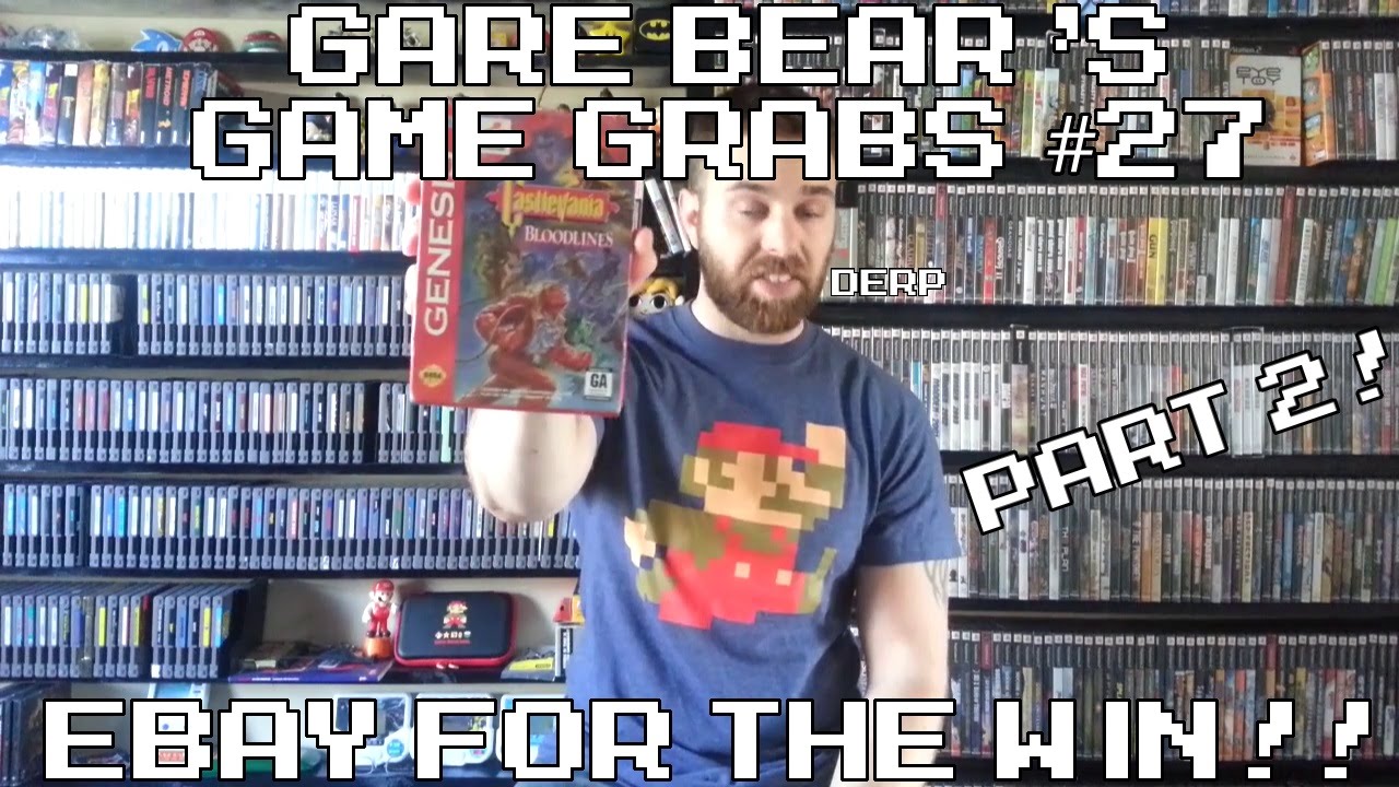 Gare Bear's Video Game Pickups #27 - eBay For the Win Part 2!! - YouTube