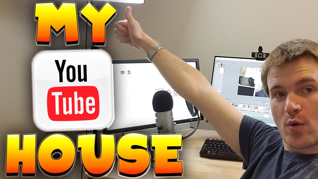 MY NEW YOUTUBE HOUSE: Where The MAGIC Happens - YouTube