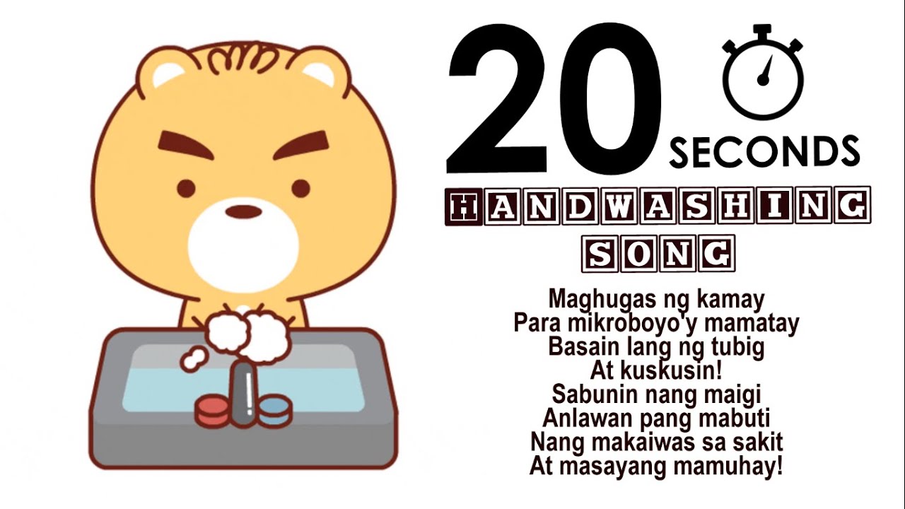 Handwashing Song (Tagalog) | 20 SECONDS - YouTube