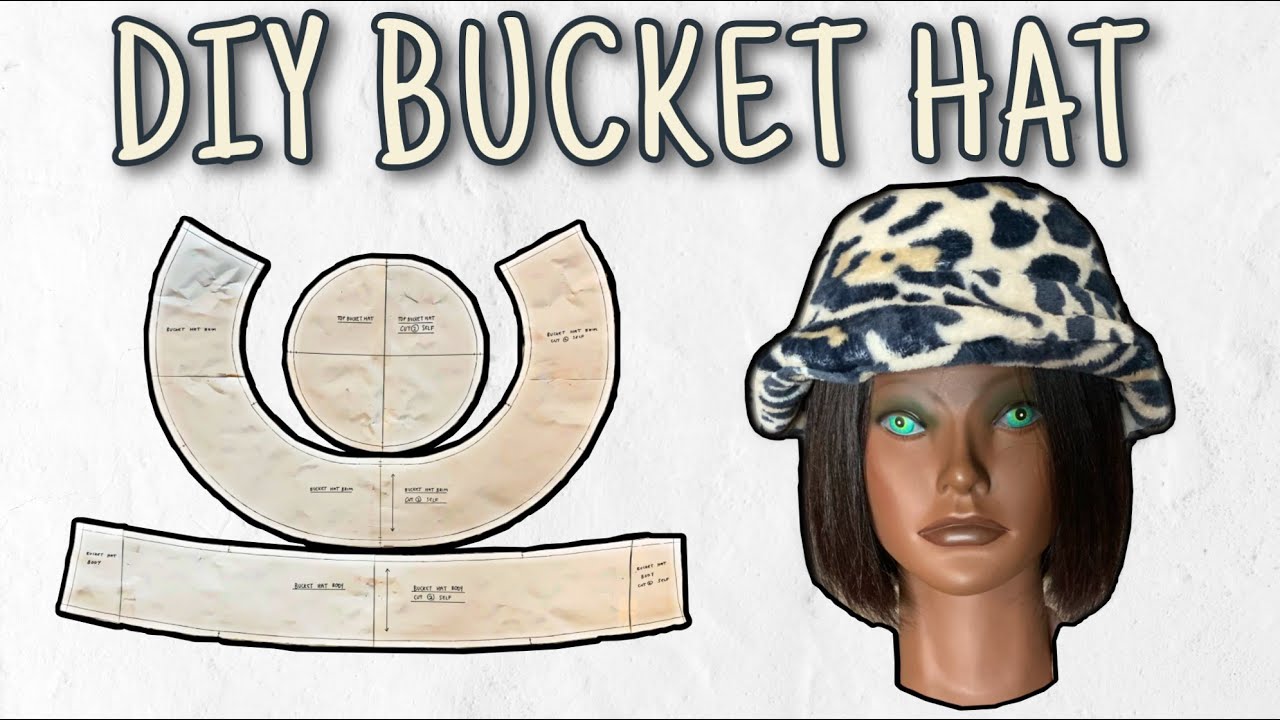 DIY Bucket Hat (simple & easy)! - YouTube