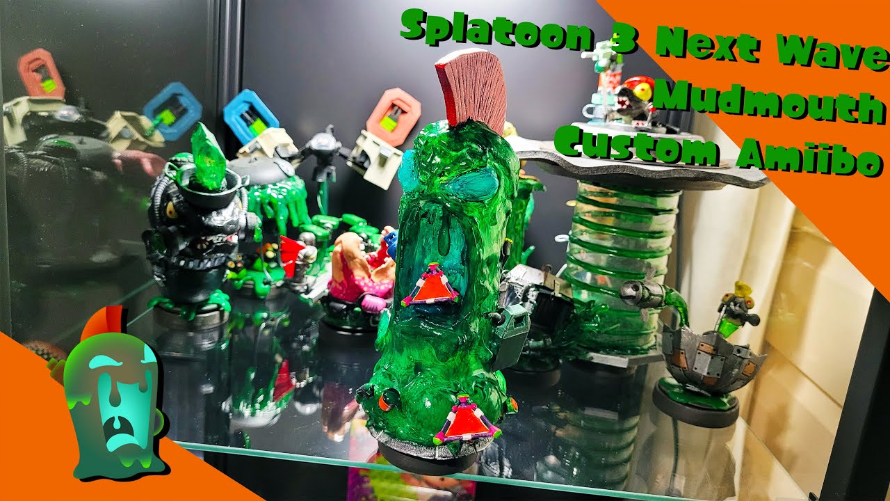 Splatoon 3 Next Wave - Mudmouth | Custom Amiibo - YouTube