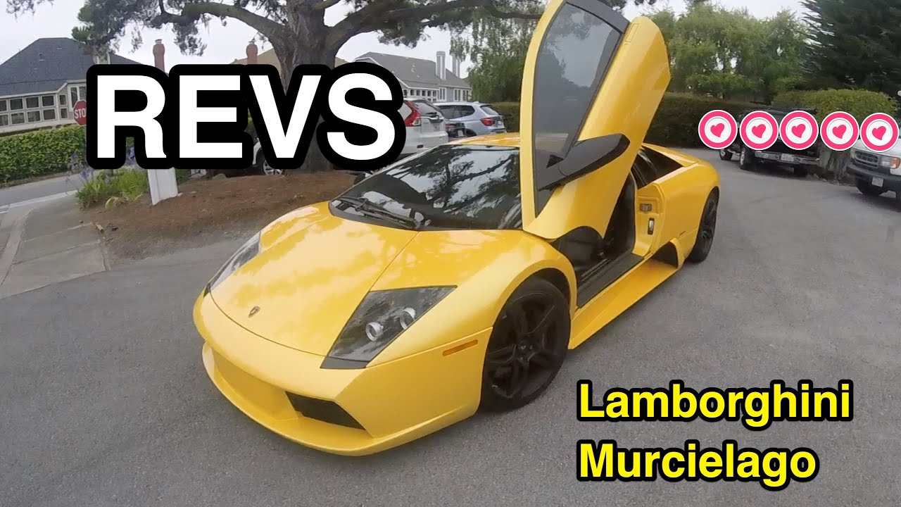 Insane Straight Pipe Lamborghini Murcielago Revs - YouTube