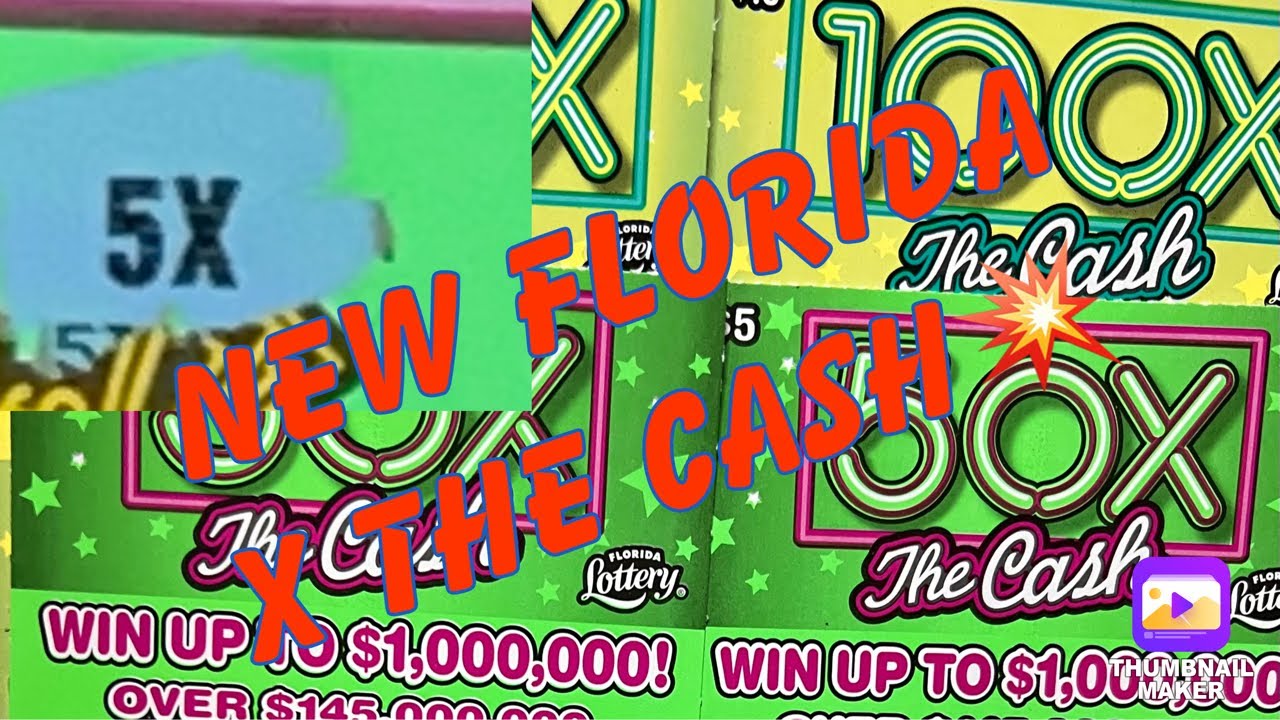 New FLORIDA Lottery💲 5X and a match💥 - YouTube