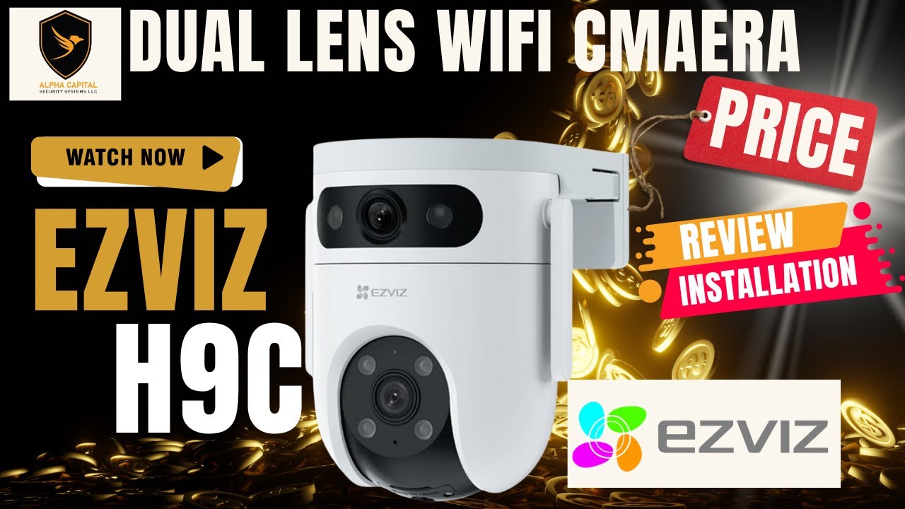 EZVIZ H9C Dual lens wifi camera Unboxing and review | Best Wifi Camera ...