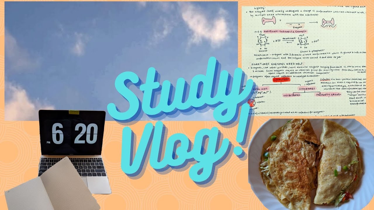 Study Vlog! productive and aesthetic vlog :) - YouTube