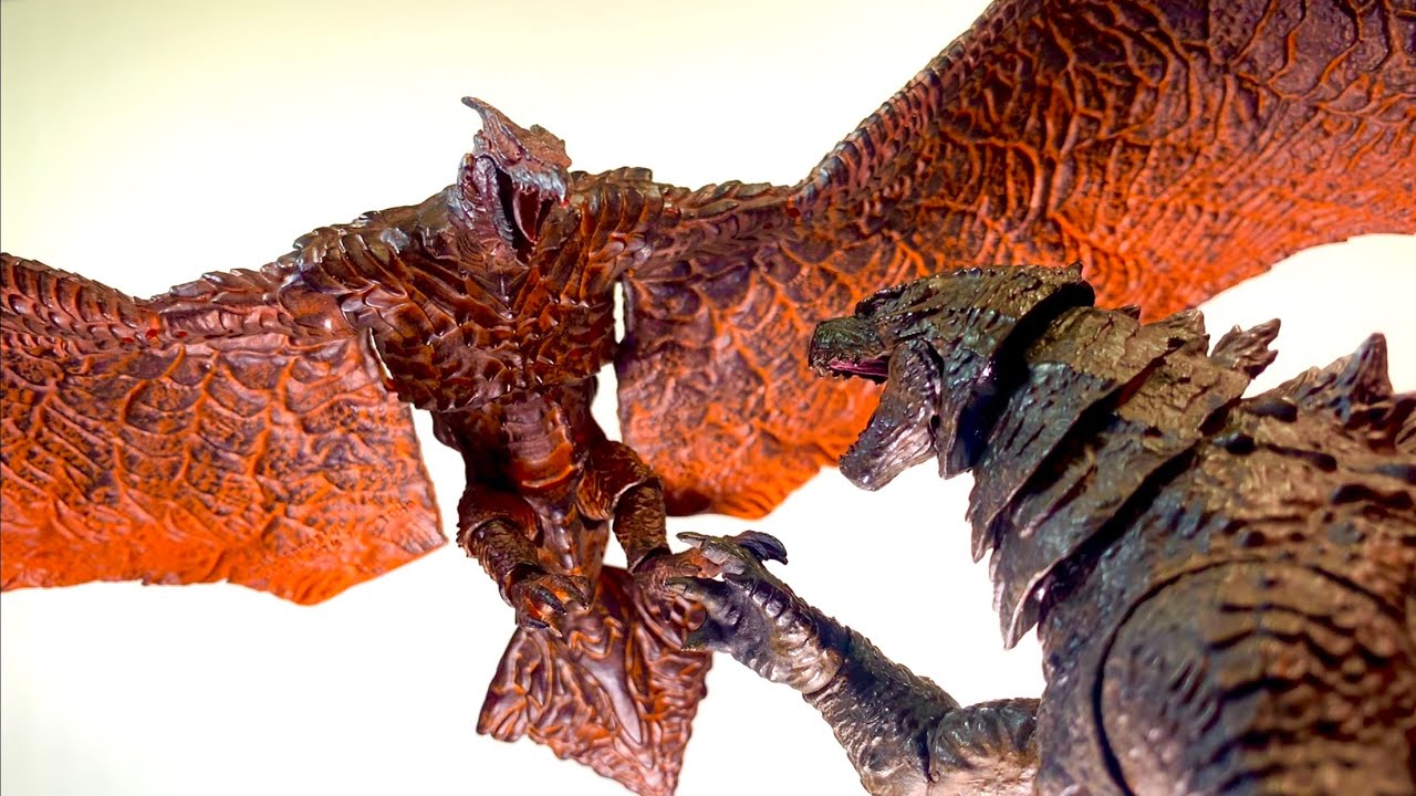 Godzilla king of the monsters: Rodan hiya figure STOP-MOTION REVIEWS ...