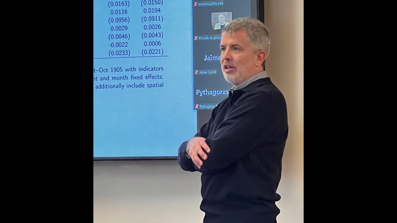 10/25/2022 Ostrom Memorial Lecture - Scott Gelbach - YouTube