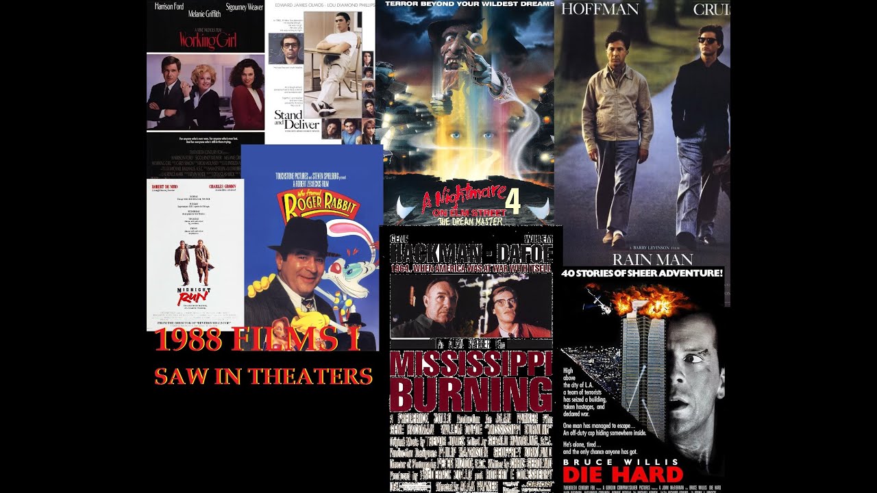 1988 Films I Saw in Theaters - YouTube