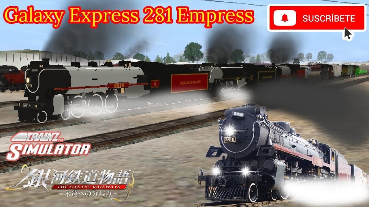 Trainz - The Galaxy Railways: The Empress Limited 281 Special 700 Subs - YouTube