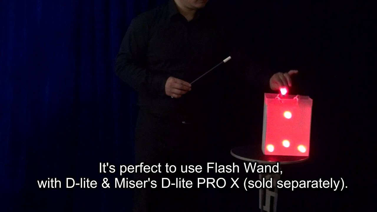Super Flash Wand (Red) / SEO MAGIC - YouTube