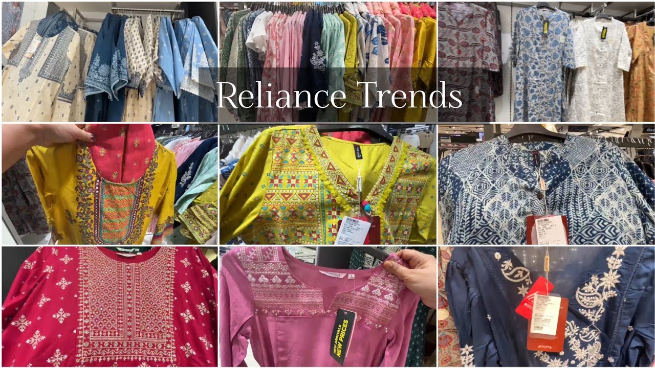 Reliance Trends Festive Season Latest Collection || March 2025 Trends ...