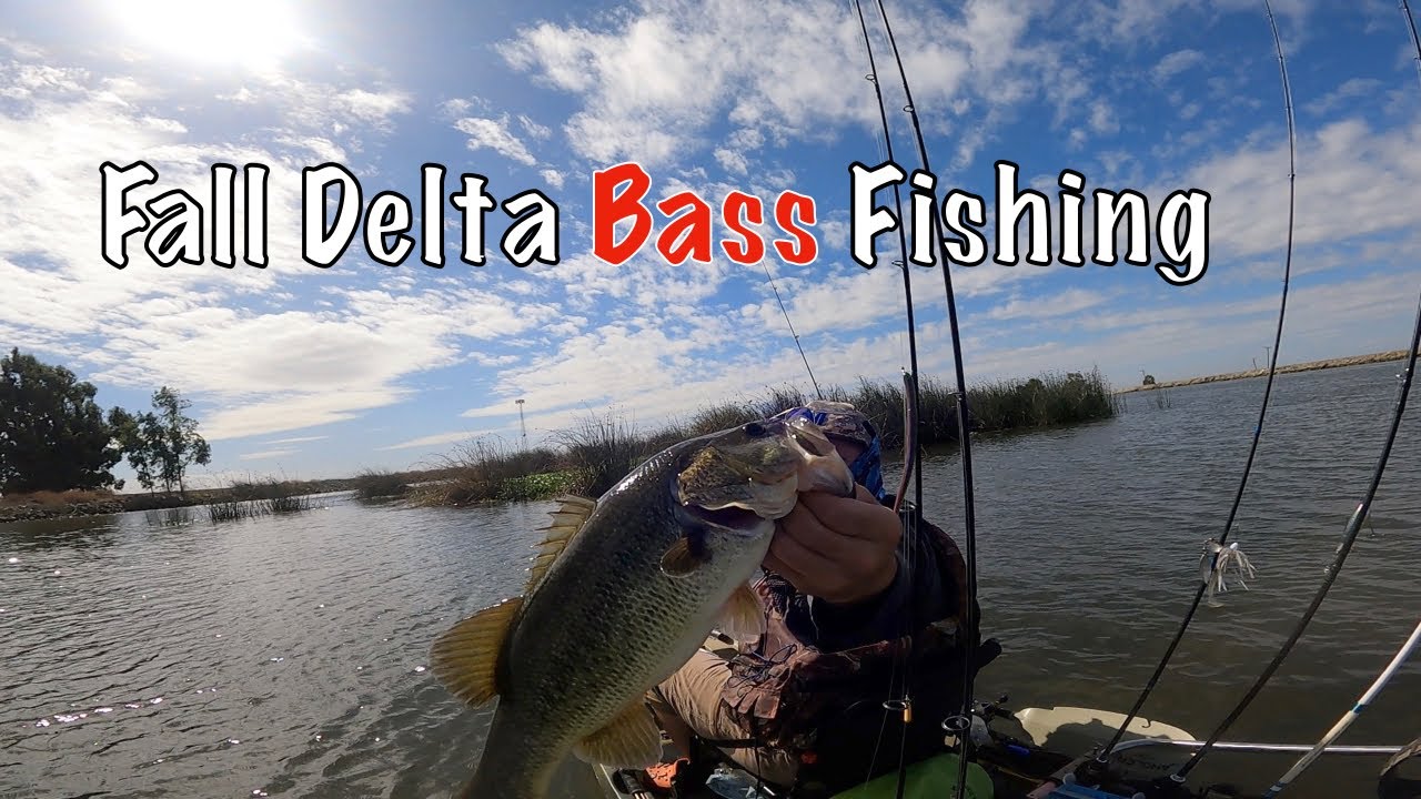California Delta Fall Bass Fishing on my Kayak ( Best Day on the Delta ...