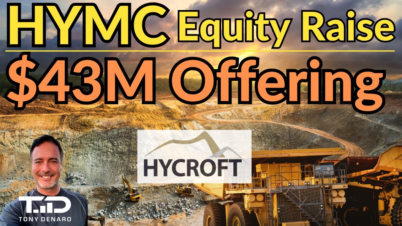 HYMC Finally Announces Dilution - Is there a trade here now? Hycroft ...