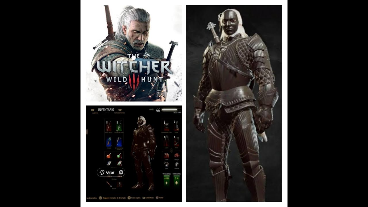 The Witcher 3 - Armadura de Tesham Mutna - YouTube