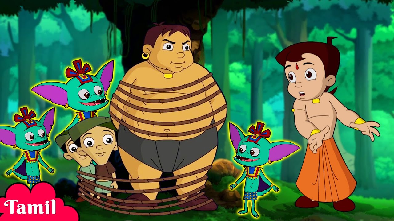 Chhota Bheem - ஏலியன்ஸ் மற்றும் கலியா | Cartoons for Kids | Funny Kids ...